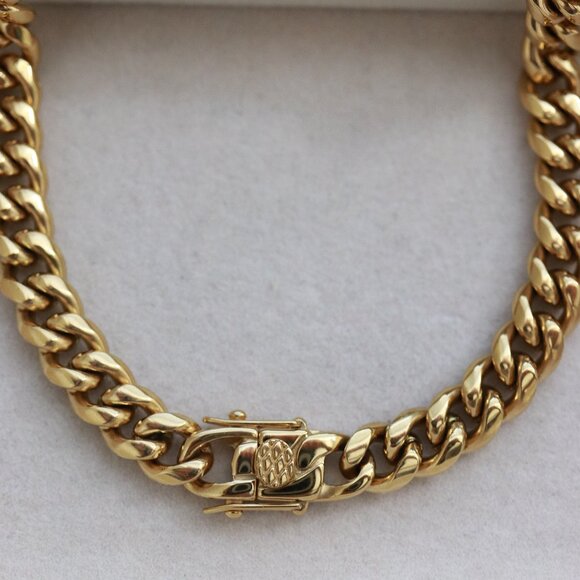 Accessories | 8mm Cuban Solid High Quality Double Lock Chain Necklace ...